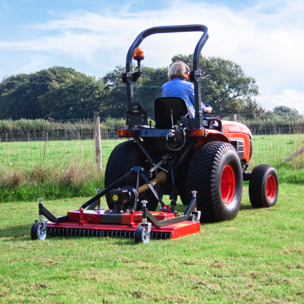 Finishing Mower For Compact Tractor - Kent Hire